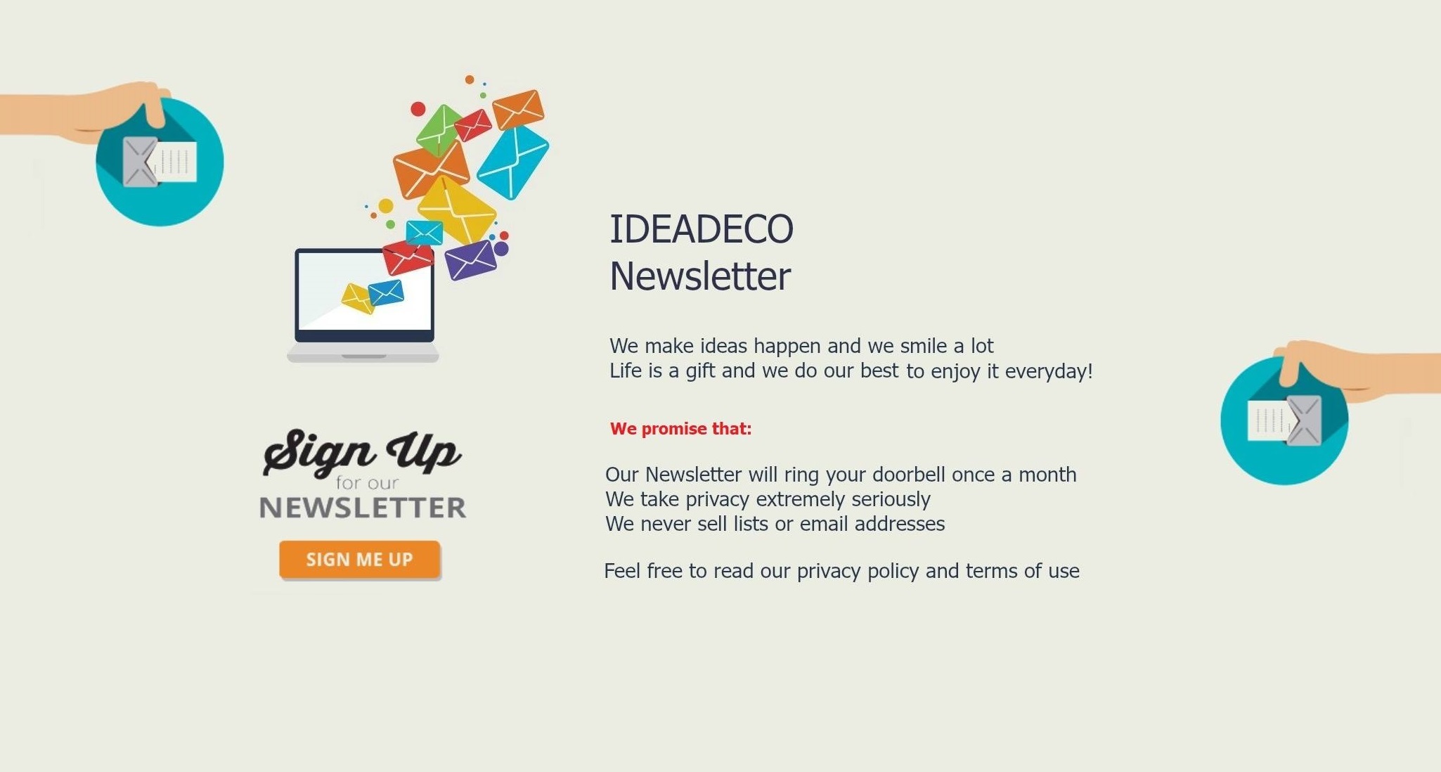 Ideadeco Newsletter Cover | IDEADECO